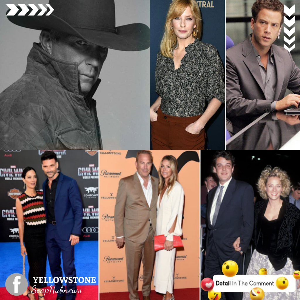 Yellowstone stars with famous exes: Kevin Costner, Kelly Reilly, Wendy ...