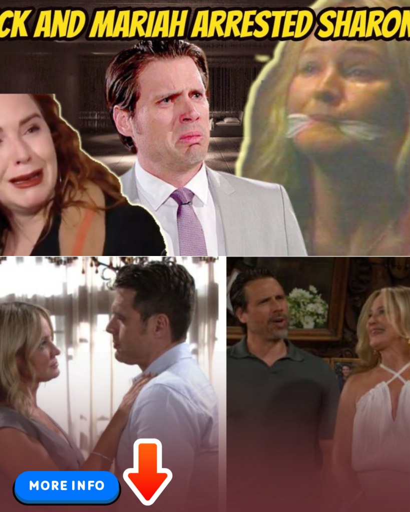 HOT SHOCKING UPDATE!! The Young And The Restless Spoilers Nick and Mariah lock Sharon up ...