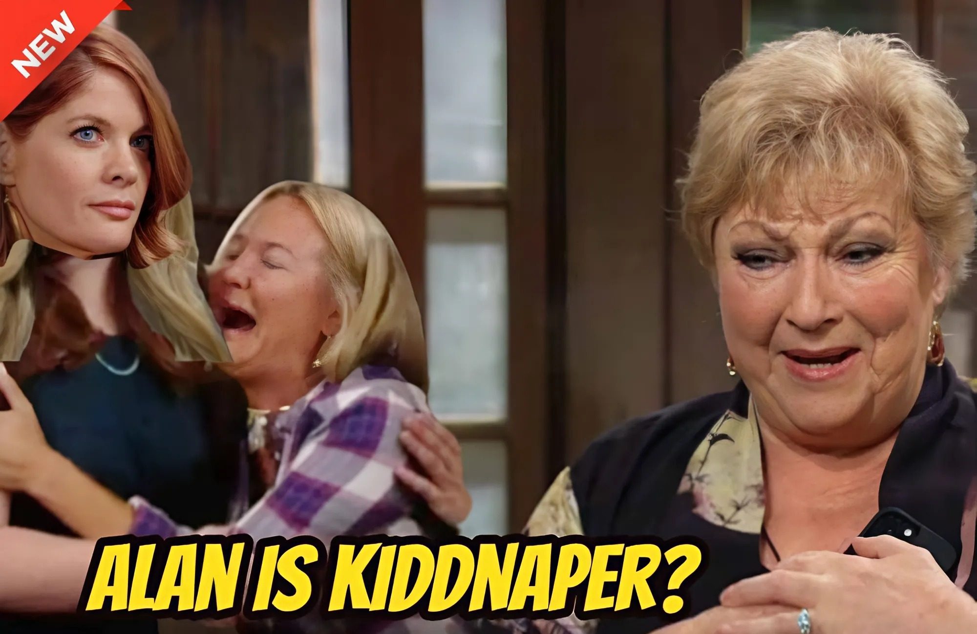 CBS Y&R Spoilers Traci confesses that Alan is the kidnapper - Sharon ...