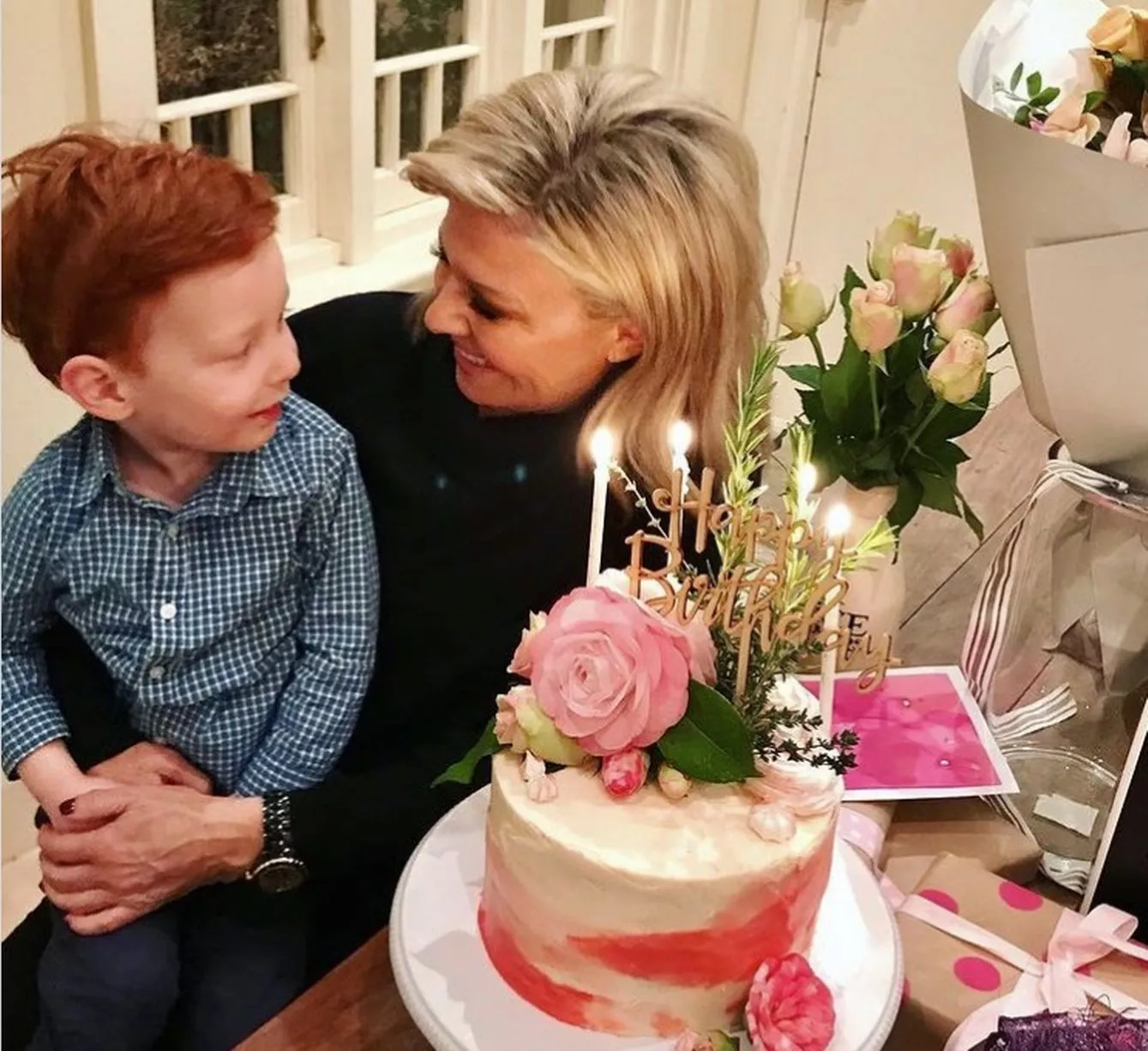 Happiness: Emily Symons is happy when her boyfriend proposed to her at ...